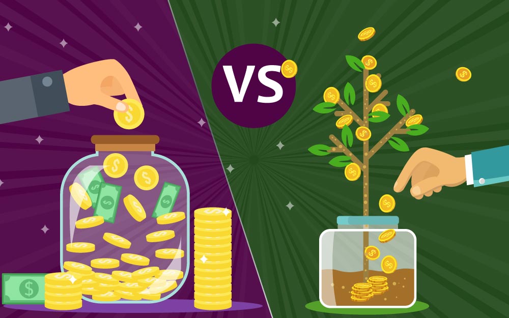 Differences between savings and investment - Finc4you